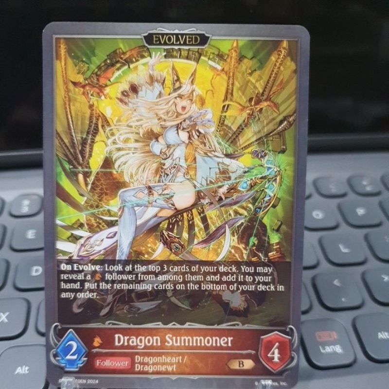 DRAGON SUMMONER EVOLVED B BP03 SHADOWVERSE EVOLVE TCG ENGLISH | Shopee Philippines