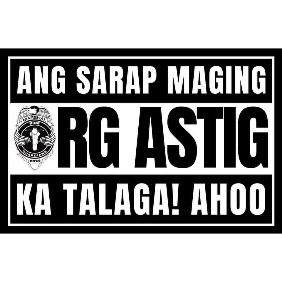 RG ASTIG PATCH or STICKER | Shopee Philippines