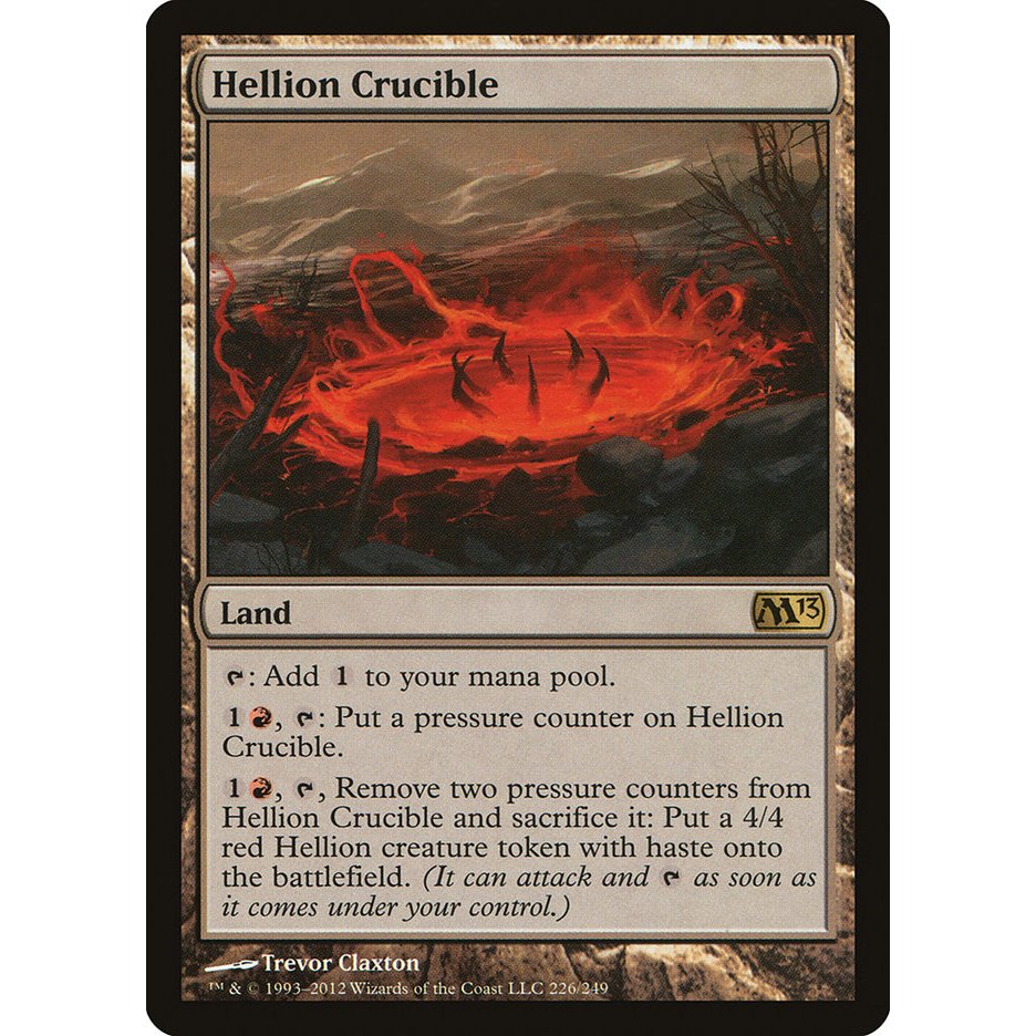 Hellion Crucible - Colorless Land - Rare | Shopee Philippines