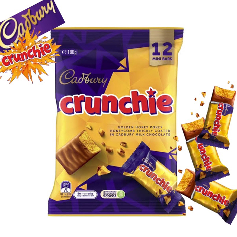 Cadbury Crunchie 12pack Minibars | Shopee Philippines