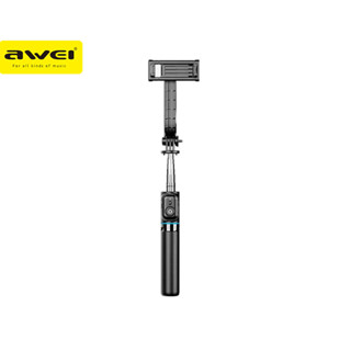 Awei X49 Extendable Phone Holder Stand Bluetooth Foldable Selfie Stick ...
