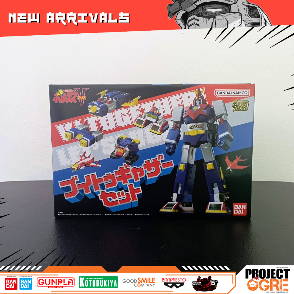 Premium Bandai SMP [SHOKUGAN MODELING PROJECT] Voltes V V Together ...