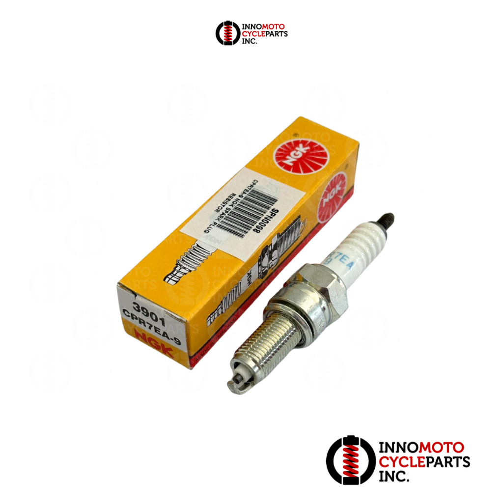 NGK Sparkplug CPR7EA-9 for Click 125, Burgman ST 125, Gixxer 150, and ...
