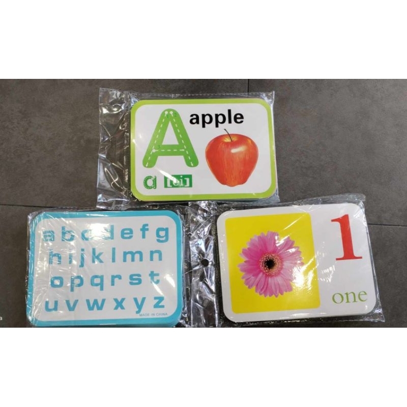 alphabet and numbers flash cards | Shopee Philippines