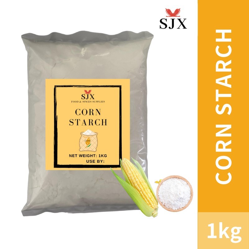 1kg Pure Corn Starch Powder for Cooking & Baking – Flour | Shopee ...