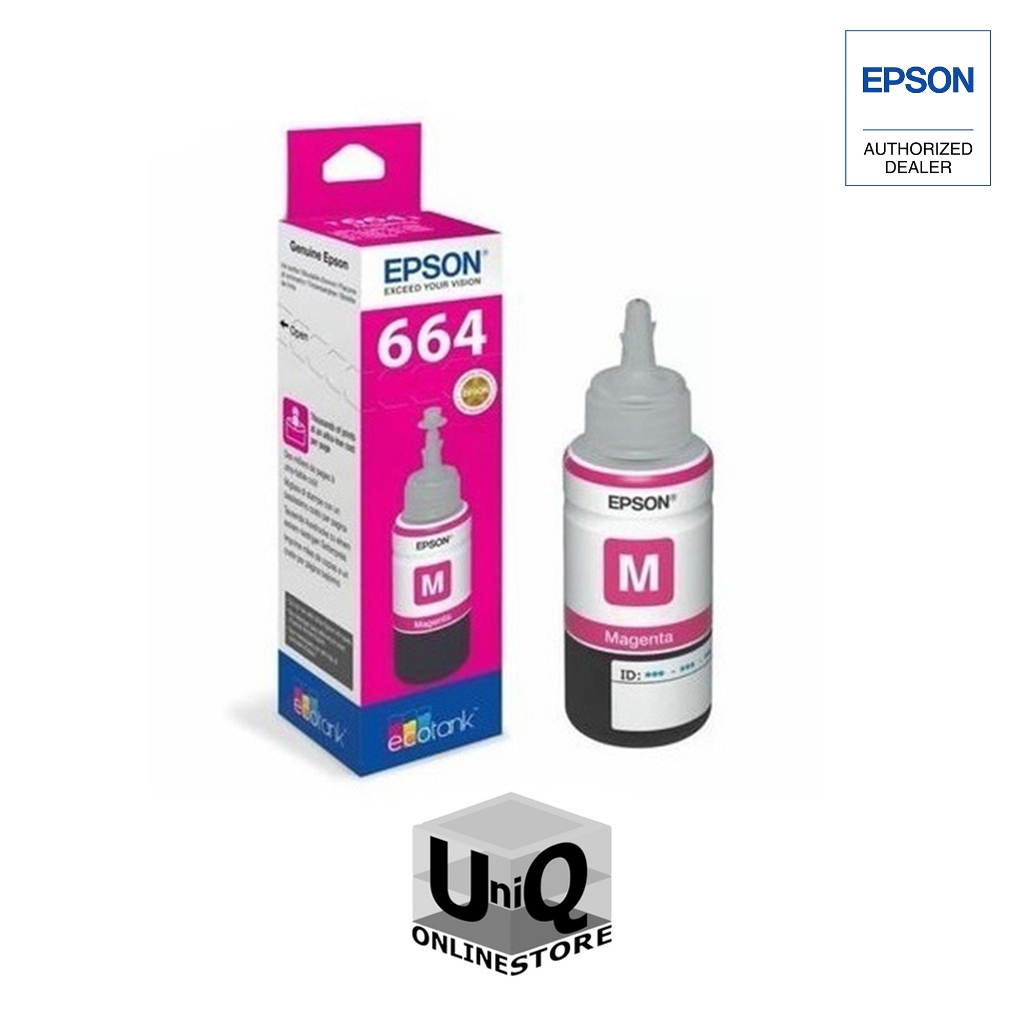 Epson T6643 Original Ink Bottle 70ml (Magenta) | Shopee Philippines