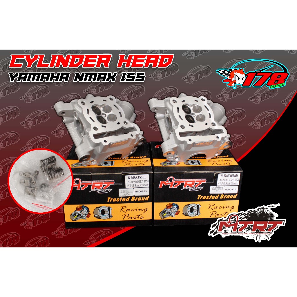 MTRT yamaha nmax v1 big valve head 20/24 21/25 | Shopee Philippines