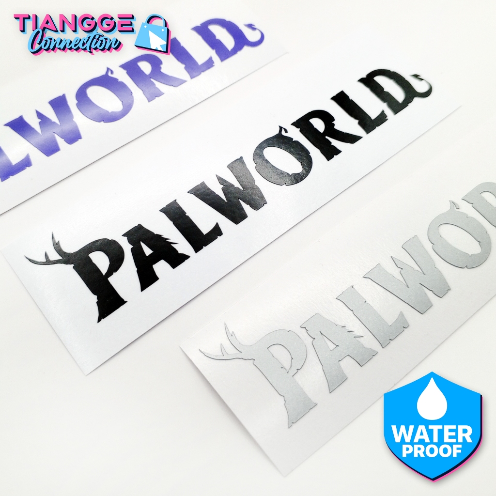 Palworld STICKER (WATERPROOF) steam game vinyl decal for laptop pc case ...
