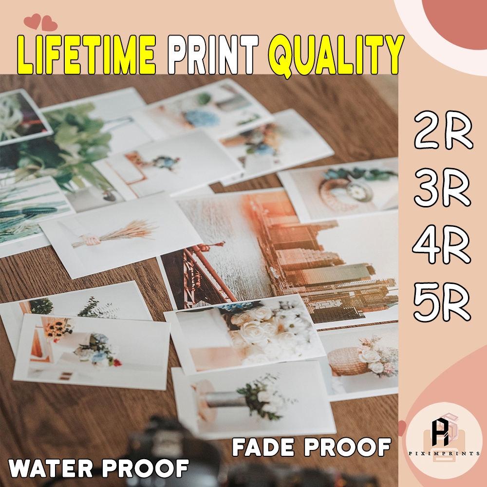 Photo Picture Printing Services 2R 3R 4R 5R (Lifetime Quality Print ...