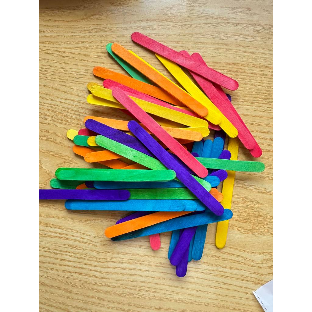 Popsicle Sticks Art Sticks Counting Sticks for kids Popsicle Sticks ...