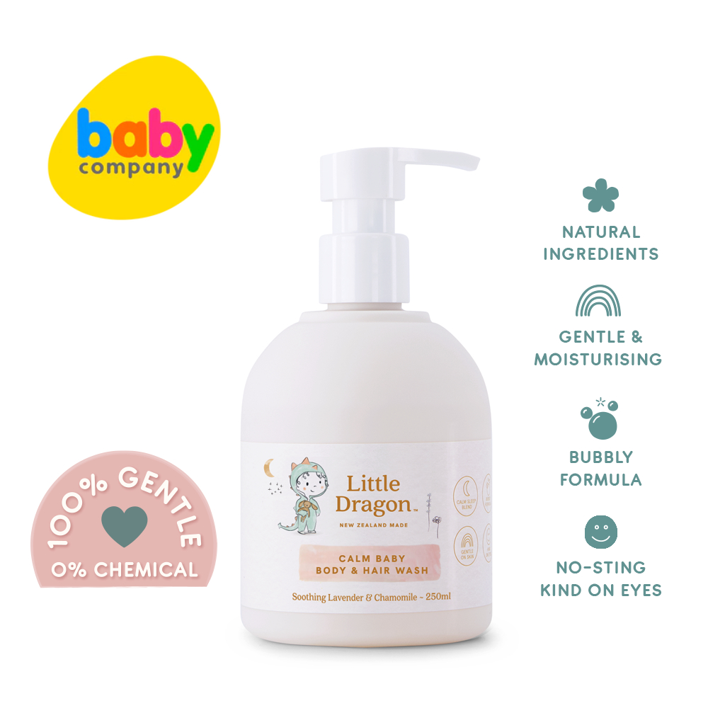 Little Dragon Calm Baby Body and Hair Wash with Soothing Lavender ...