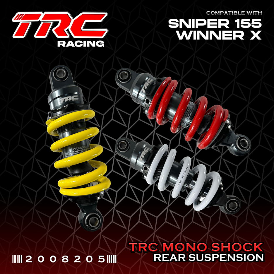 TRC Racing CNC Rear Mono Shock 205mm For Sniper 150/155 and Winner X ...