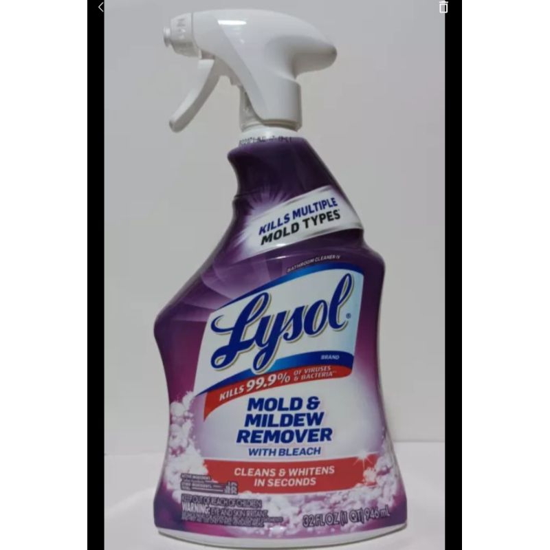 Lysol Mold And Mildew Blaster W Bleach Bathroom Cleaner Spray 32oz