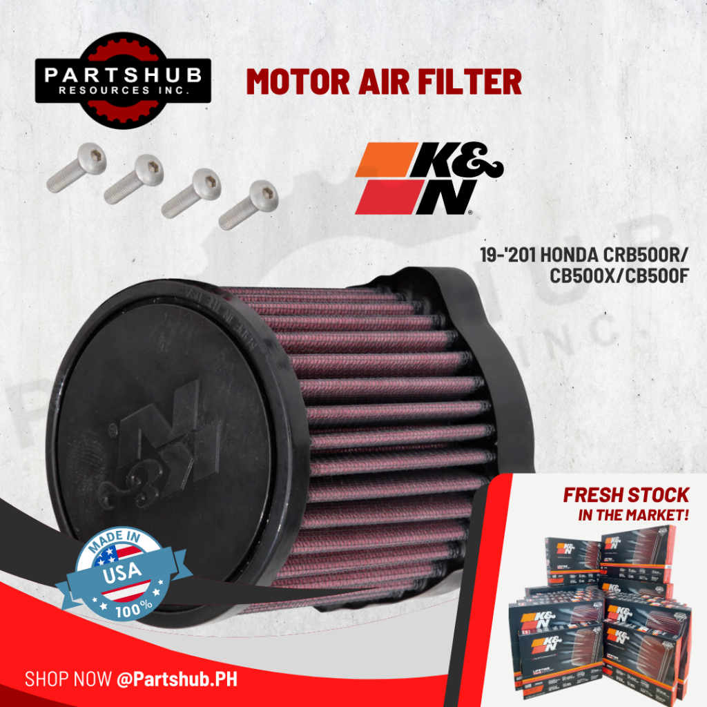K&N AIR FILTER HA-5019 (19-'201 HONDA CRB500R, CB500X, CB500F) | Shopee ...