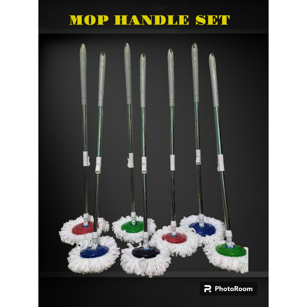 MOP HANDLE & SET ONLY!!! (Without Bucket Spinner) replacement parts of ...