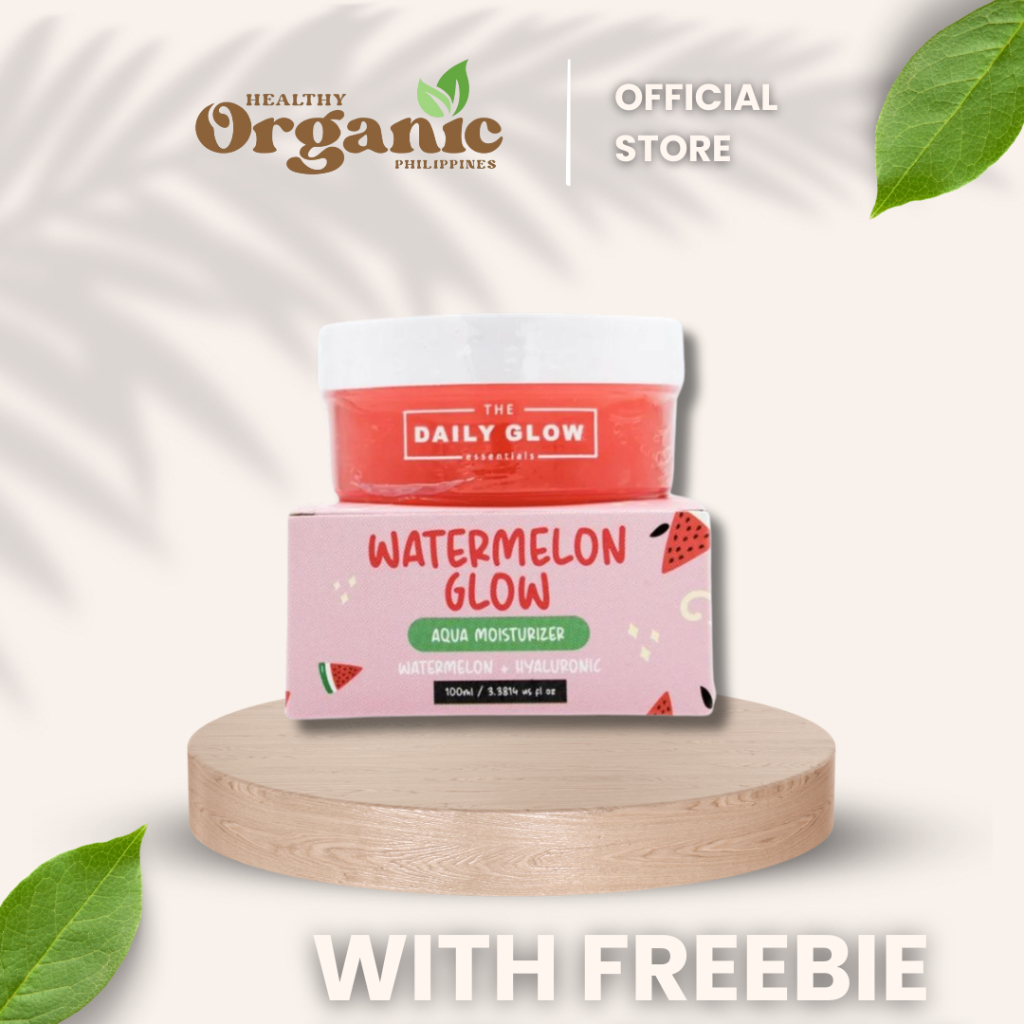 The Daily Glow Watermelon Glow Moisturizer Vitamin E Jeju Aloe | Shopee ...