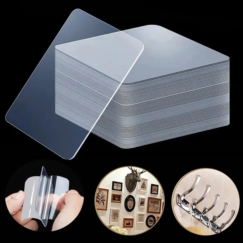 YYDS 1Pc Double-Sided Adhesive Paste Sticker Auxiliary Paste Strong ...