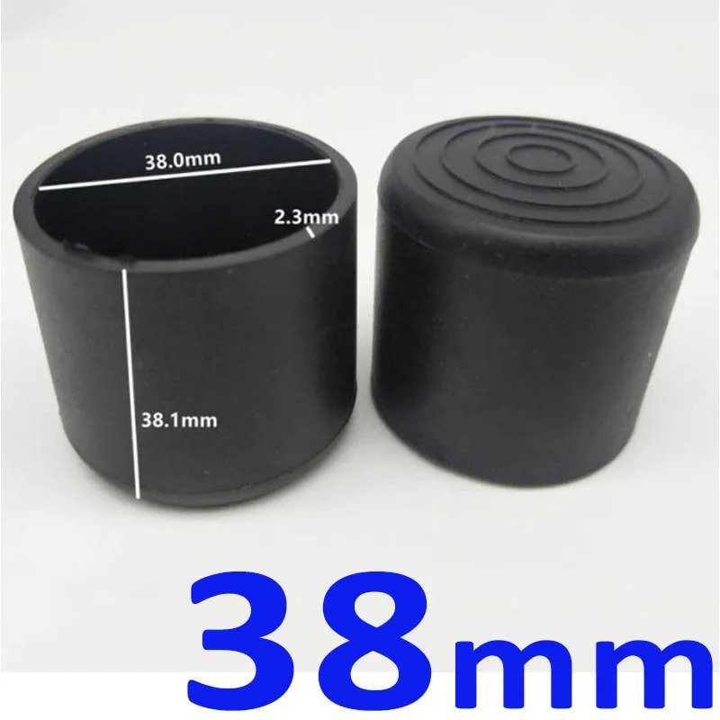 Rubber Foot Covers Round Furniture Table Feet Protector Chair Leg Caps ...