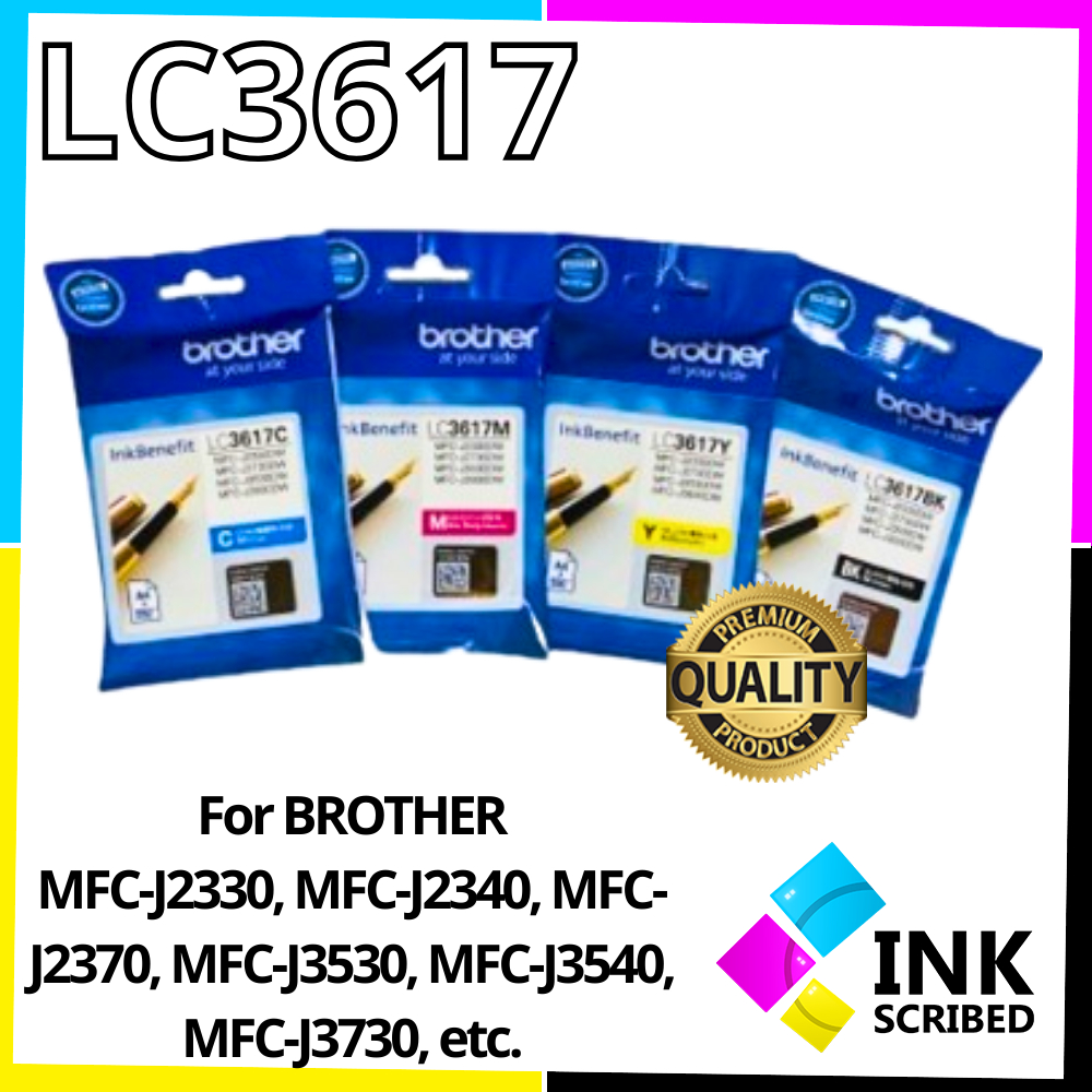 Brother LC3617 LC-3617 Original Ink Cartridge MFC-J2330DW J2730DW ...