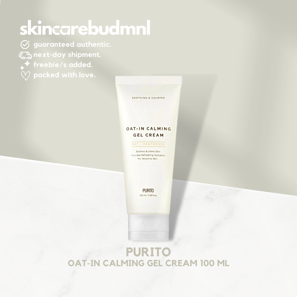 Purito Oat-In Calming Gel Cream 100 ml by skincarebudmnl | Shopee ...