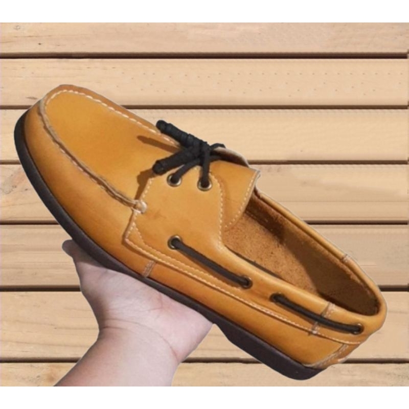 TOPSIDER SHOES FOR MEN ORIGINAL MADE IN MARIKINA LEGIT PURE LEATHER ...