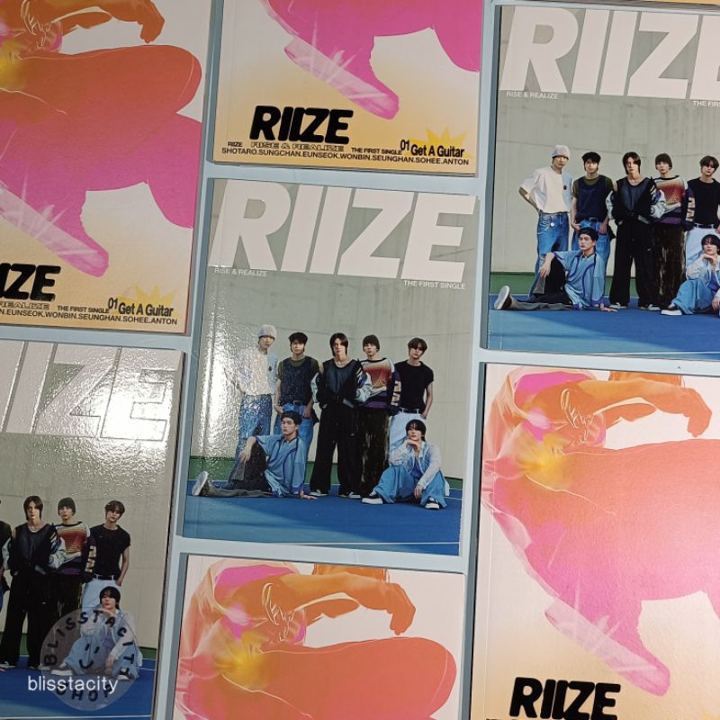 UNSEALED | RIIZE ALBUM GET A GUITAR THE FIRST SINGLE ALBUM | Shopee Philippines