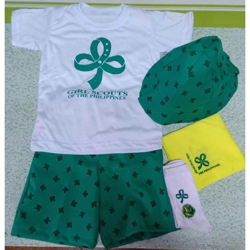 Girlscout Uniform Set StarScout | Shopee Philippines