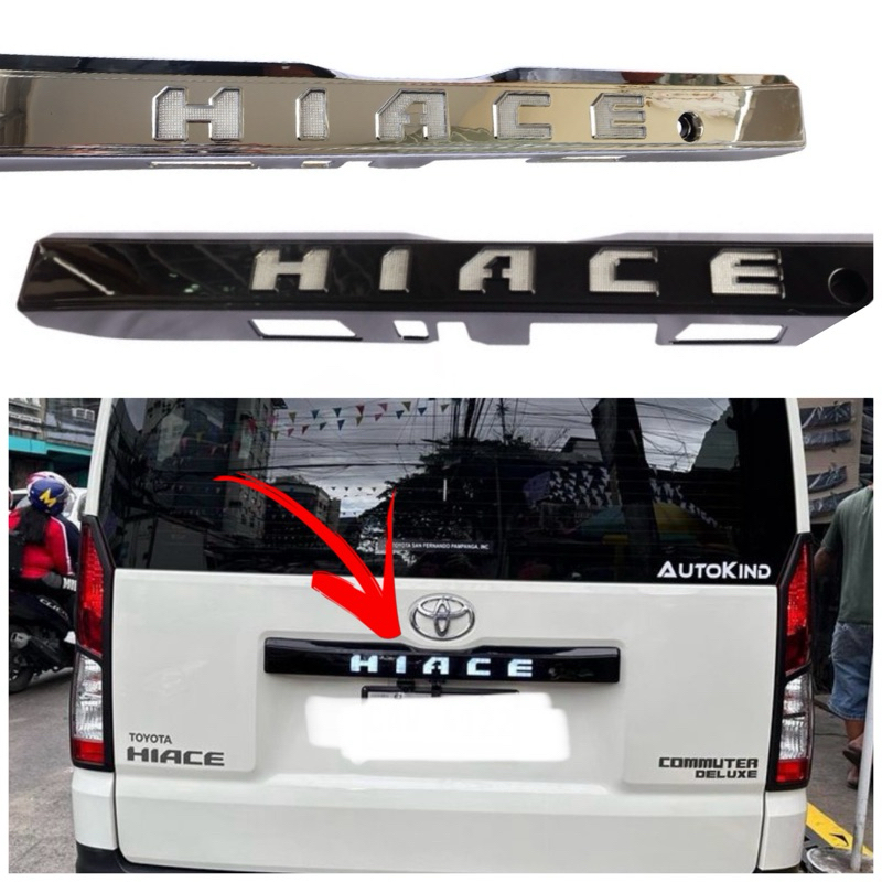 Toyota Hiace Deluxe Commuter GL Grandia Tourer 2019 - 2025 Trunk Lid ...