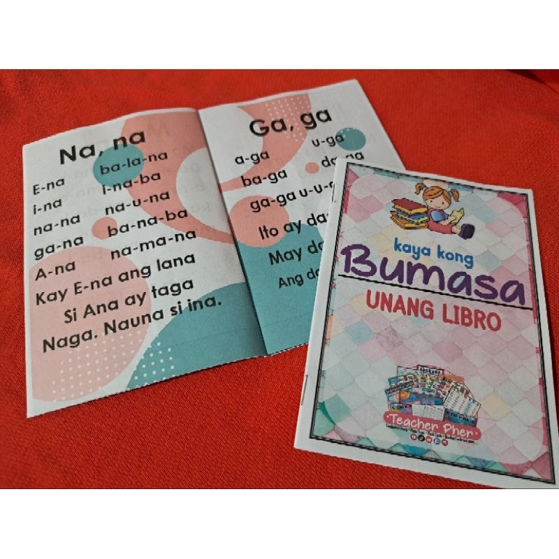 Pagbasa Mini Booklet for kids Reading for Beginners by Teacher Pher ...