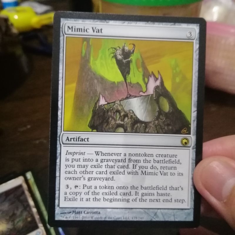 1 PLAYED Mimic Vat SOM MTG card magic the gathering | Shopee Philippines