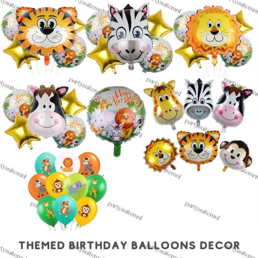 Jungle/ Safari Theme Birthday Balloons | Shopee Philippines