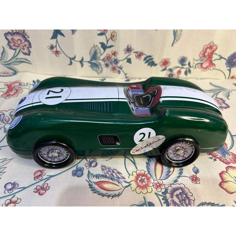 The Silver Crane Company #21 10'' Vintage British Car Cookie Tin made ...