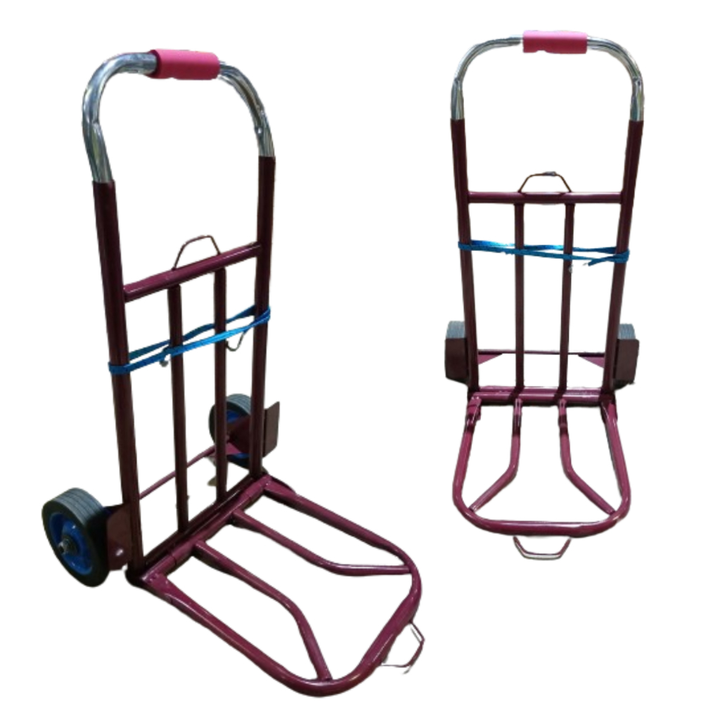 Adjustable Hand Trolly Folding Trolly Push Cart Heavy Duty | Shopee ...