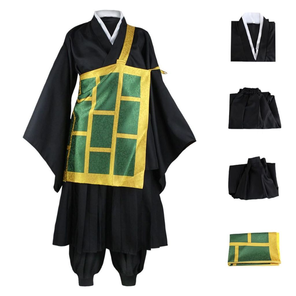 Anime Jujutsu Kaisen Geto Suguru Cosplay Costume Wig Japanese Style ...