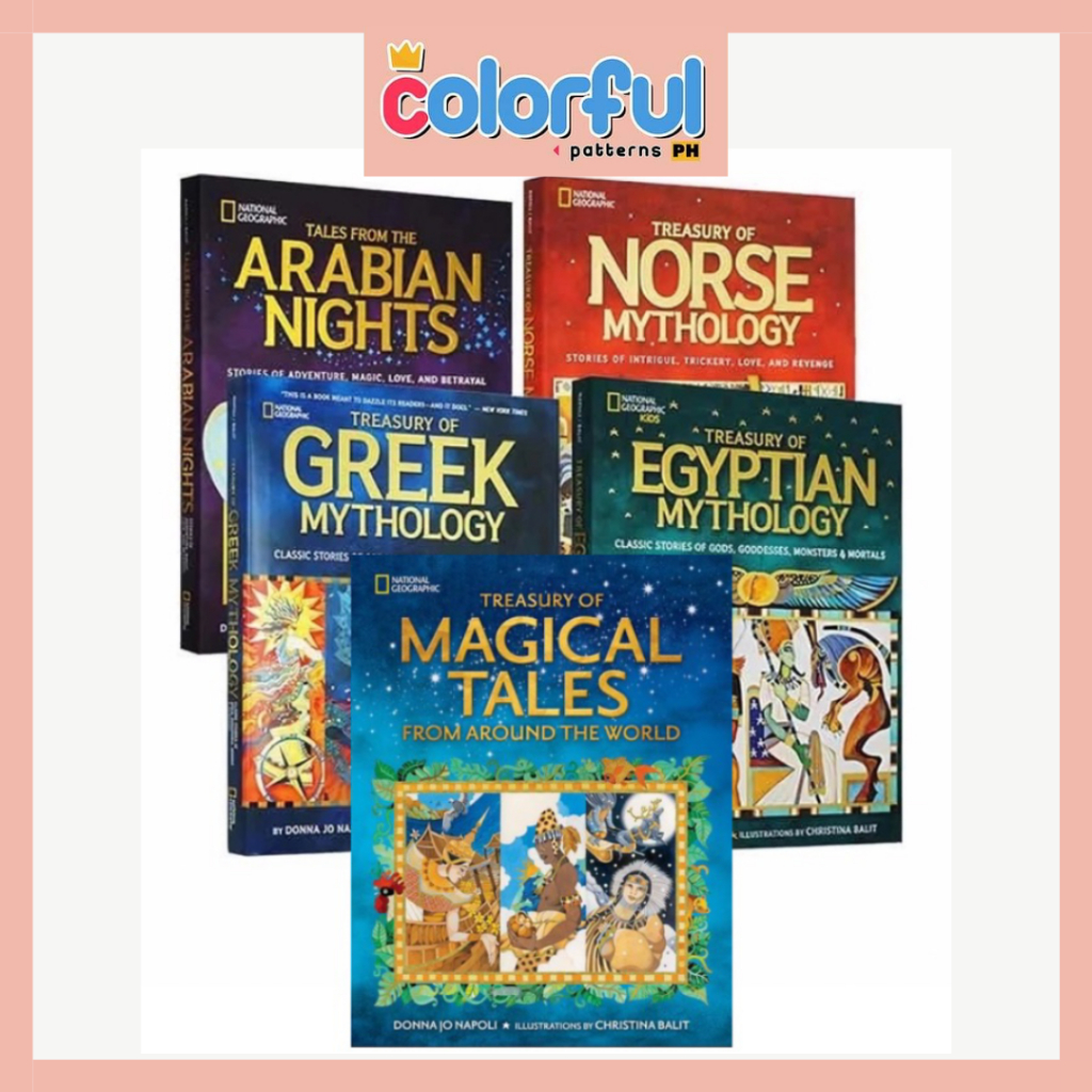 Nat Geo Greek Norse Egyptian Mythology, Arabian Nights and Magical ...