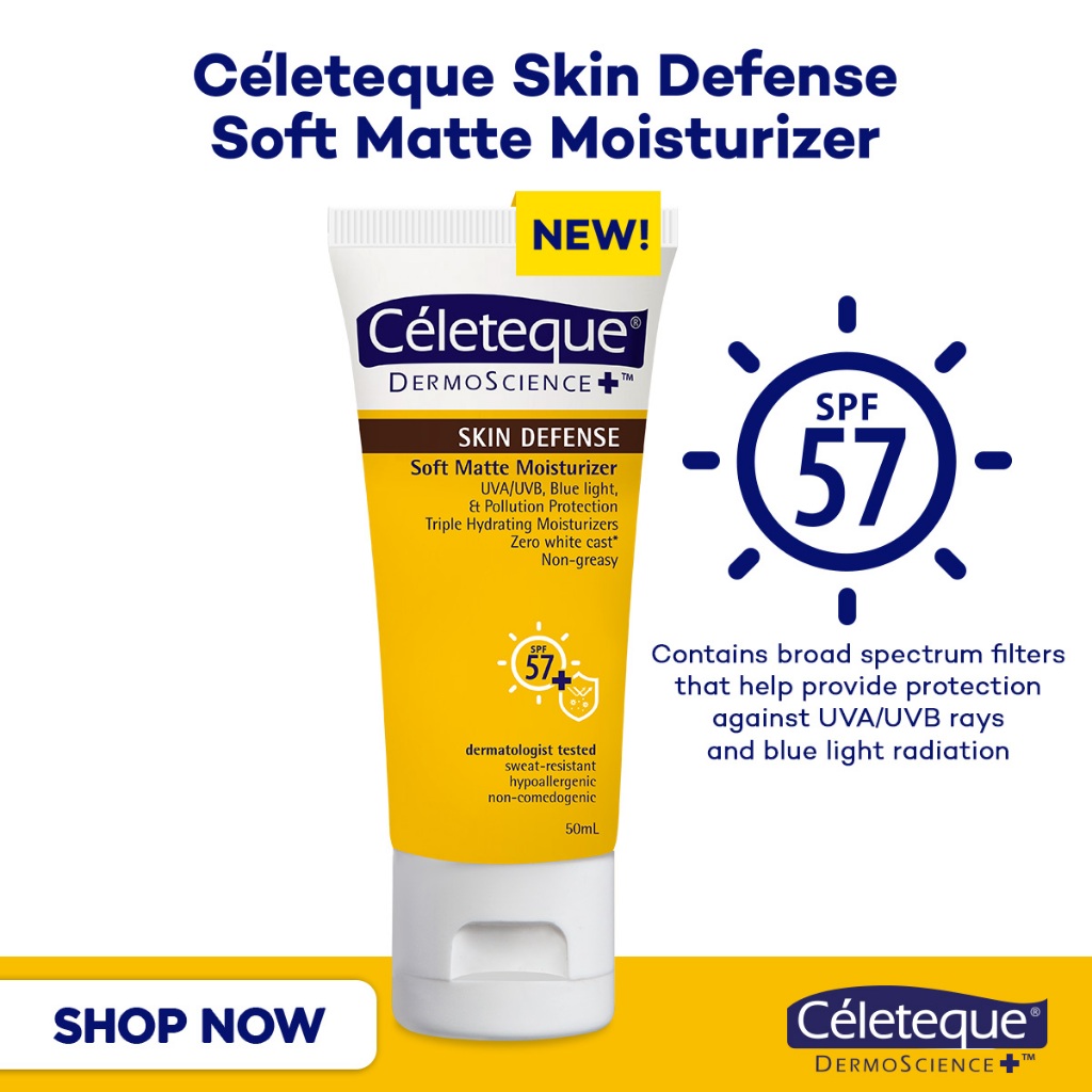 Céleteque Brightening + Sunscreen Duo (Facial Wash + SPF50 ...