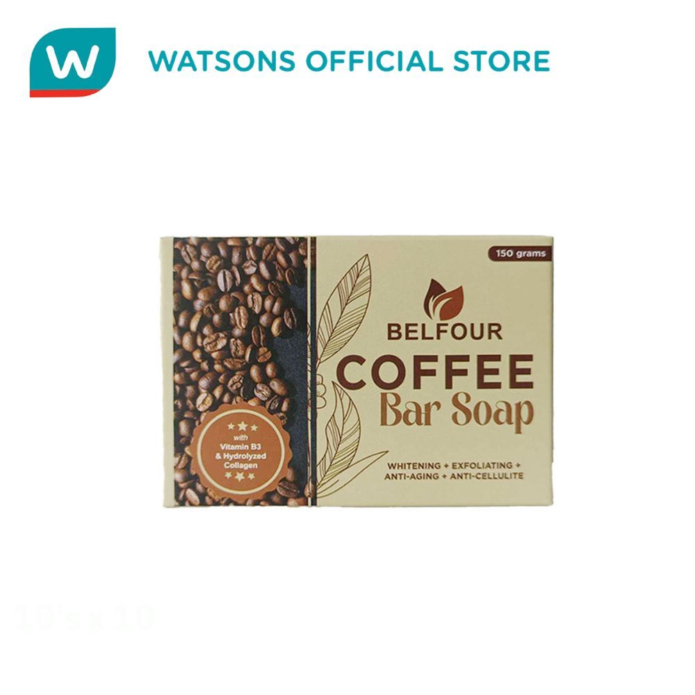 BELFOUR Coffee Bar Soap 150g | Shopee Philippines