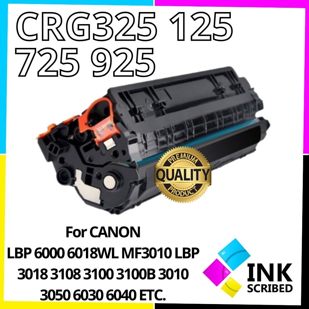 INKSCRIBED CRG325 CRG-325 Compatible Toner Cartridge for Canon LBP6000 ...