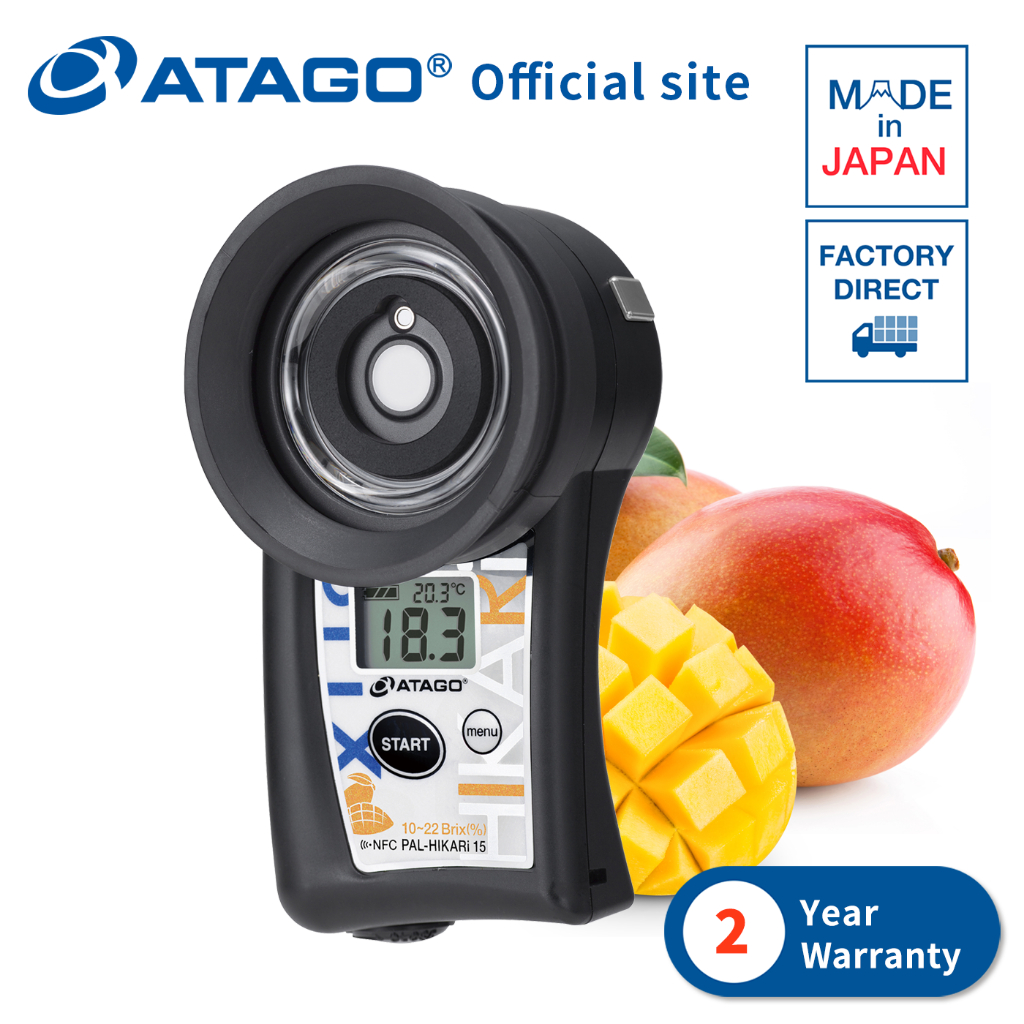 ATAGO Digital Pocket IR Brix Meter (Mango) PAL-HIKARi15 | Shopee ...