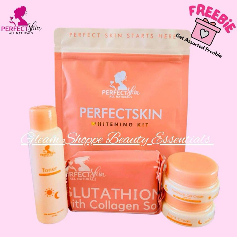 PERFECT SKIN WHITENING SET (buy Min.5 get 1 Random Freebie) | Shopee ...
