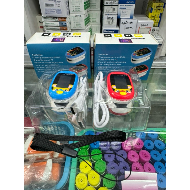 Pulse Oximeter Pediatric, Rechargeable Pedia Fingertip Pulse Oximeter ...