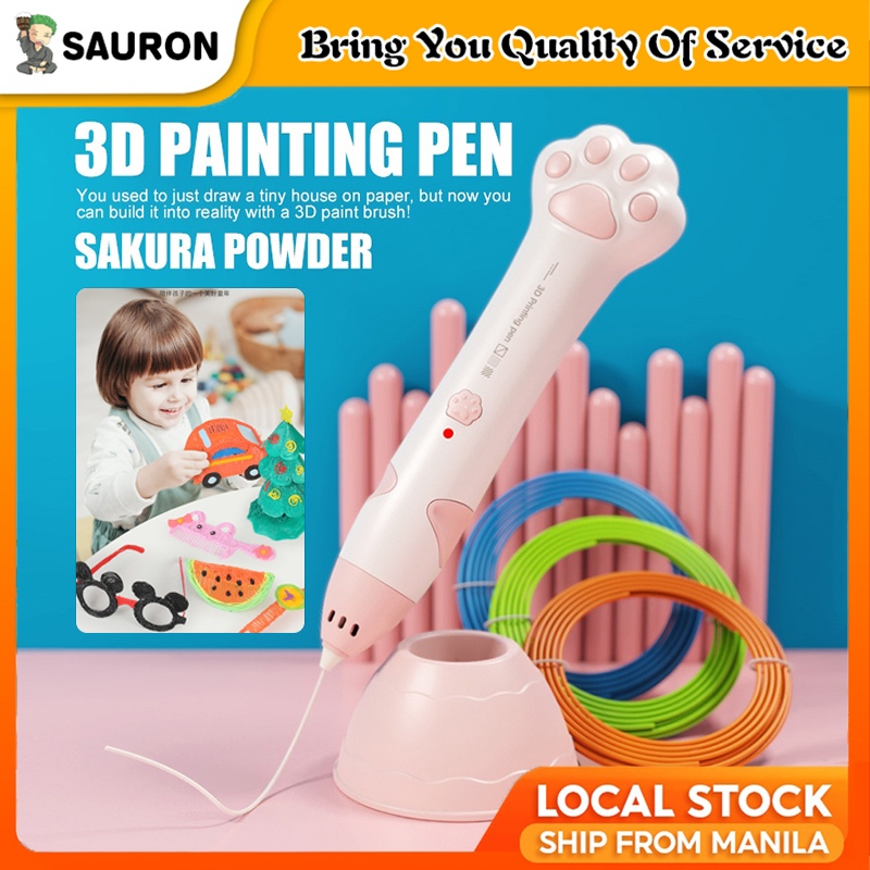 3D Pen Set for Kids Easy to Use Learn from Home Art Activity Set ...