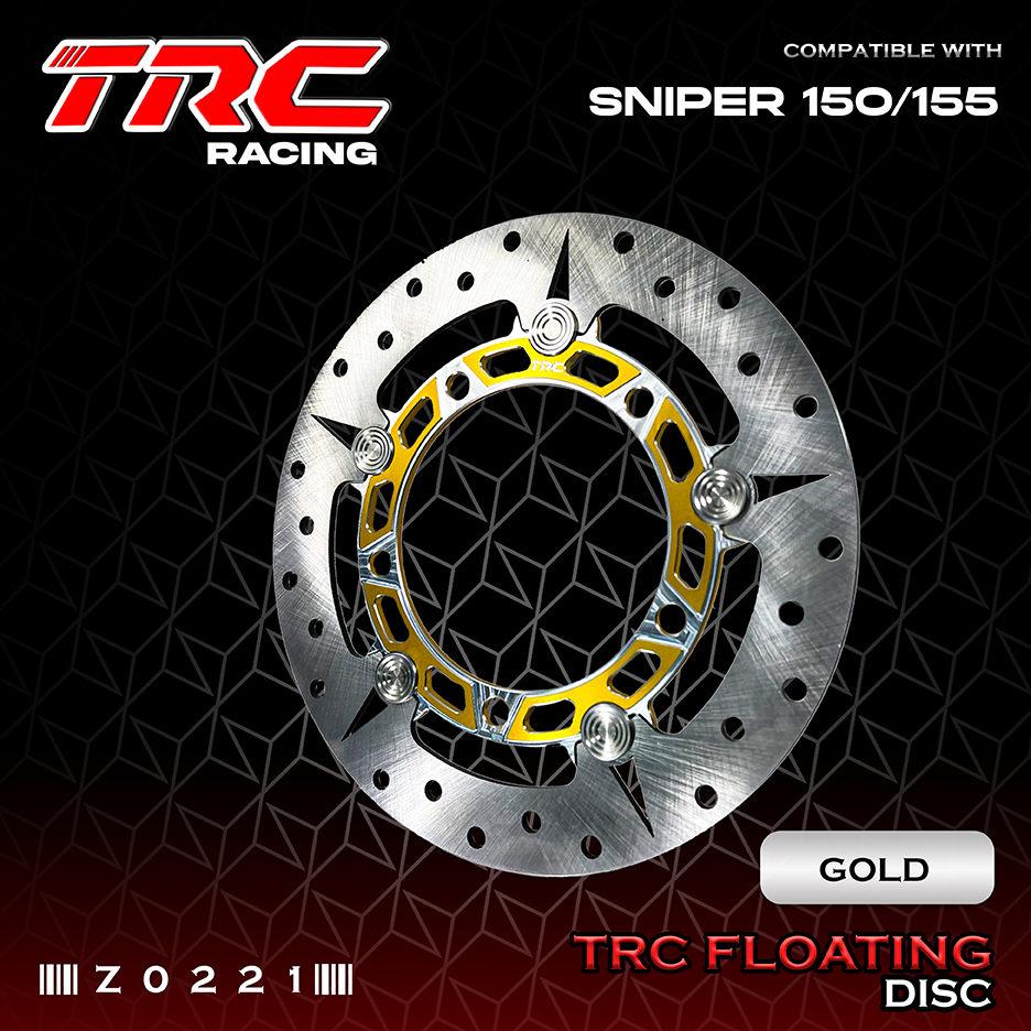 TRC FLOATING FRONT DISC BRAKE for Sniper 150/155 5 HOLES 245mm Z0221 ...