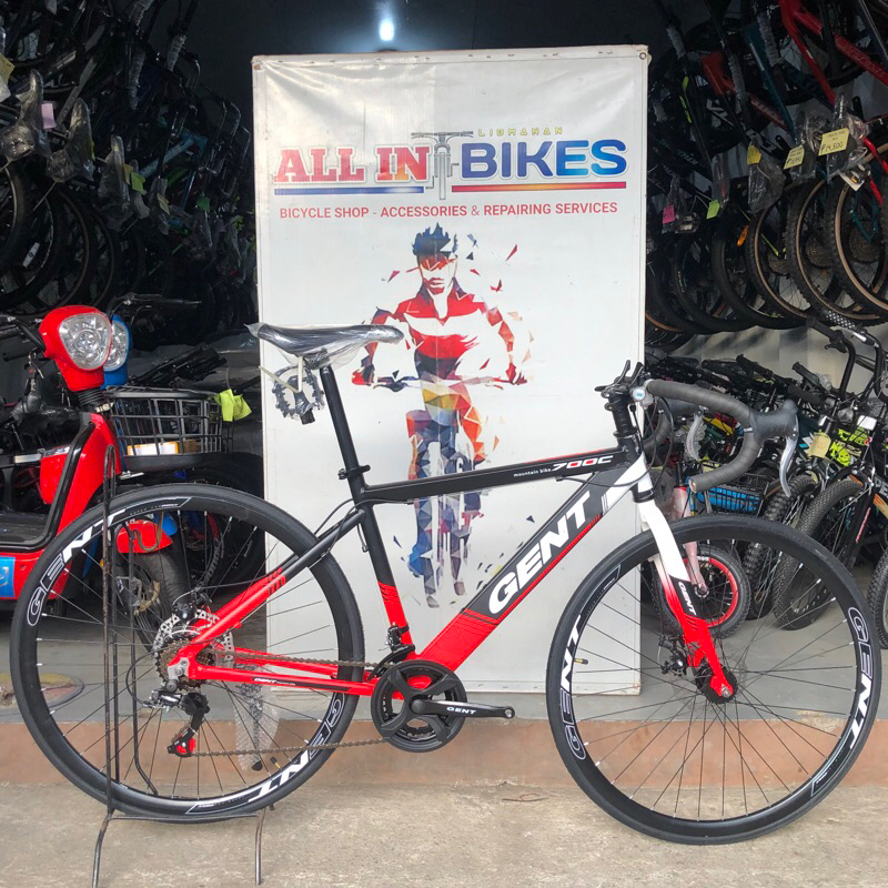 GENT 890 Aero Road Bikes Alloy Shimano Tourney With Freebies | Shopee ...