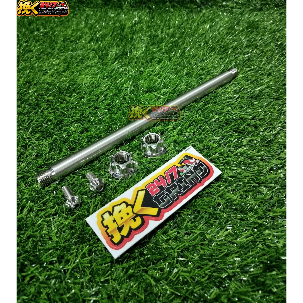 CNC FRONT AXLE RAIDER / WAVE / PCX / NMAX / AEROX / MIO - MIO125 - ( SC ...