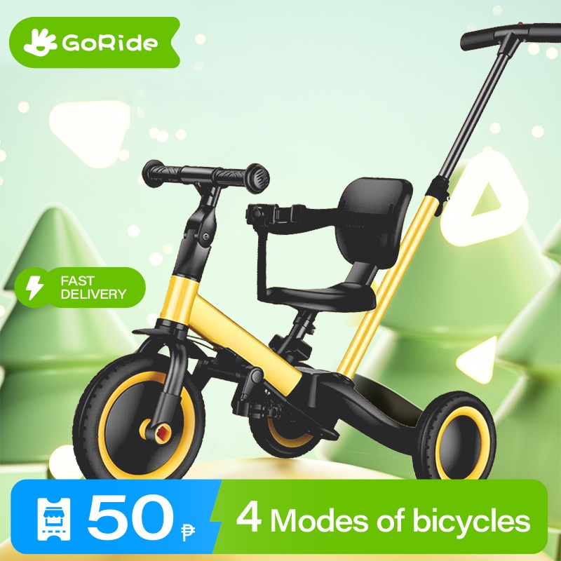 Bike For Kids stroller bike for baby Baby 3-in-1 bicycle for kids Multifunctional Tricycle ...