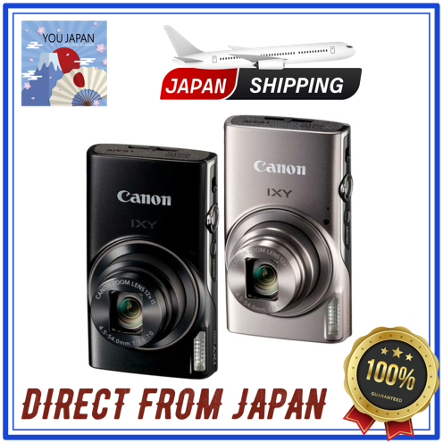 Canon IXY650 Compact Digital Camera, Black/Silver, 12x Optical Zoom, Wi-Fi Compatible, IXY650 ...