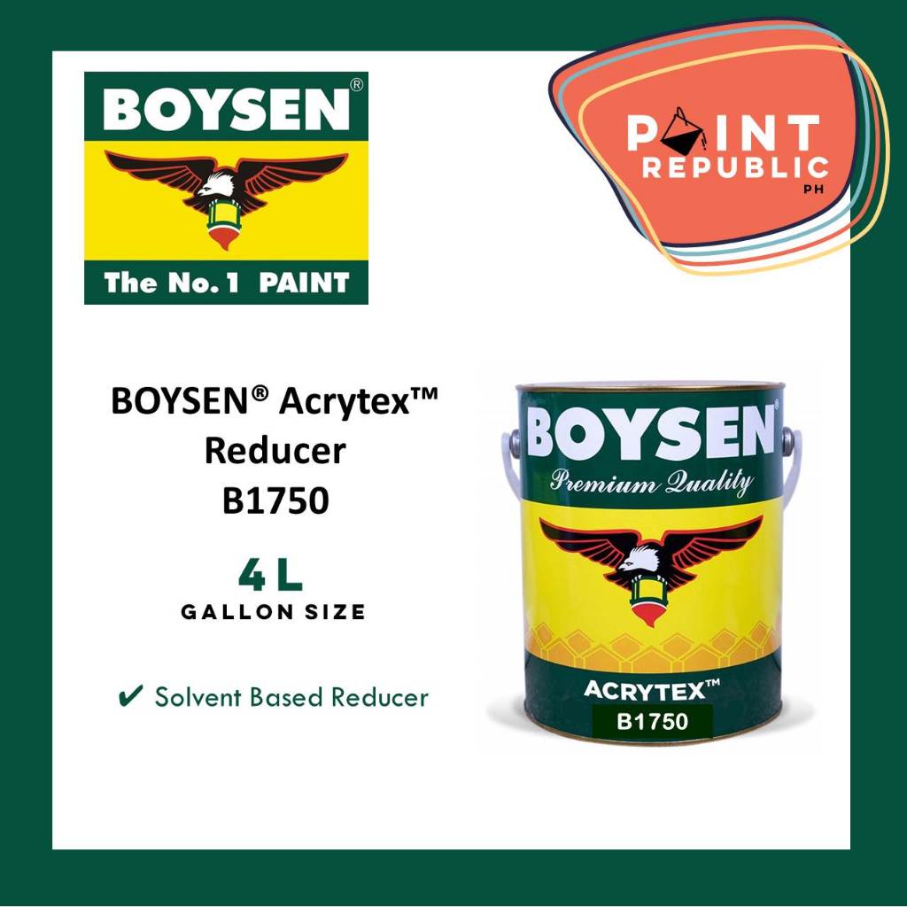 Boysen Acrytex Paints - 4L | Shopee Philippines