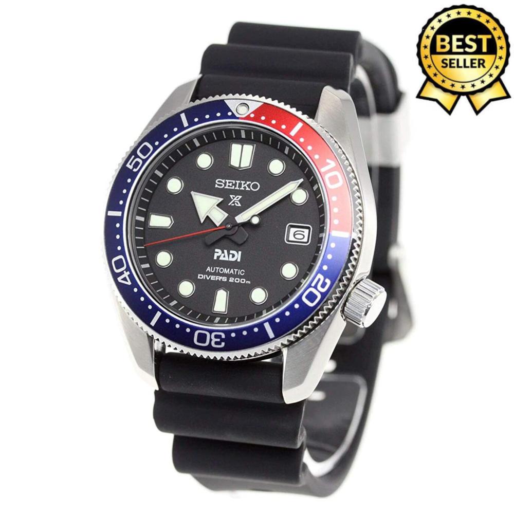 Seiko Diver's Automatic Hand Movement Date 21 Jewels Black Dial Resin ...