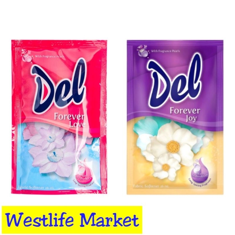 Del Fabric Softener 26ml x 12's | Shopee Philippines